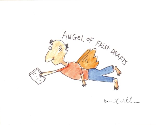 Angel of Frist Drafts from the exhibition Daniel Wallace | Artwork Archive