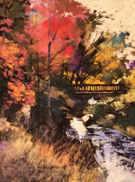 Aspen Bridge by Dennis Rhoades | Artwork Archive
