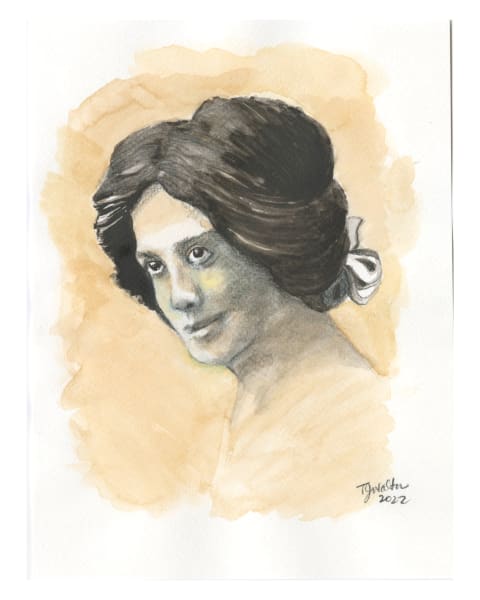 Alice Dunbar-Nelson from the collection of The Delaware Women's Hall of ...