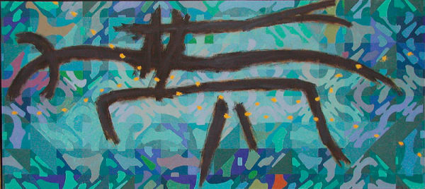 Big Calli Screen by Melvin N. Strawn | Artwork Archive