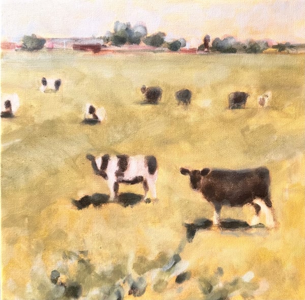 Dorothy commission cows by Christen Yates | Artwork Archive