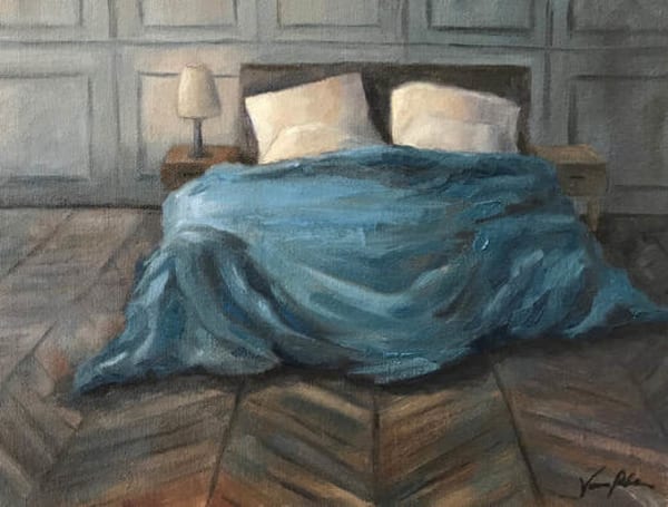 Paris Bedroom, Study from the collection of Vanessa Rothe Fine Art ...