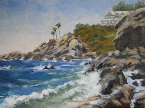 Laguna Beach, Moss Point from the collection of Vanessa Rothe Fine Art ...