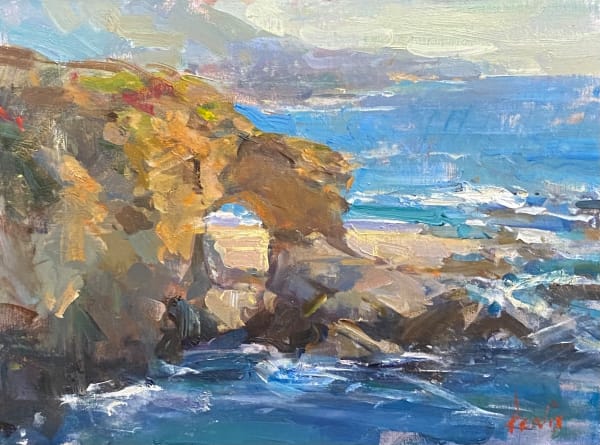 Keyhole Rock, Laguna from the collection of Vanessa Rothe Fine Art ...