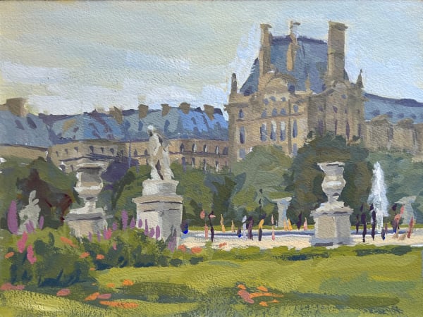 To The Louvre from the collection of Vanessa Rothe Fine Art | Artwork ...