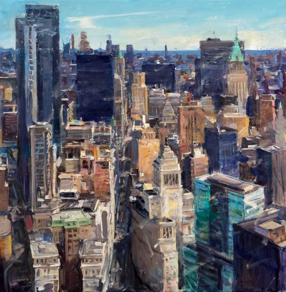 Tall Towers NYC- On Sale from the collection of Vanessa Rothe Fine Art ...