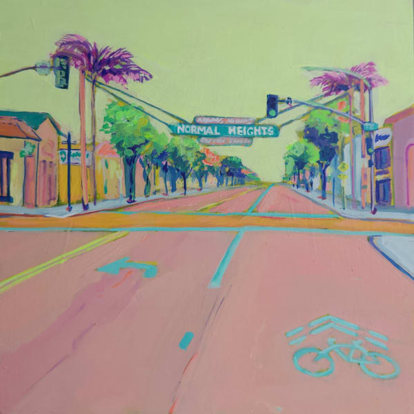 Normal Heights Sign by Kate Joiner | Artwork Archive