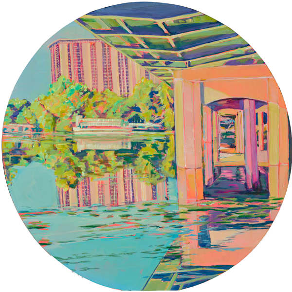 The Bat Bridge, Austin by Kate Joiner | Artwork Archive