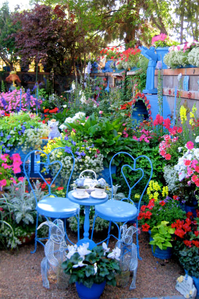 El Jardin Azul: Tea for Two from the collection of TMC Healing Art ...