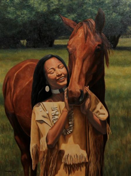 Shoshone Horse from the collection of TMC Health Healing Arts Program ...