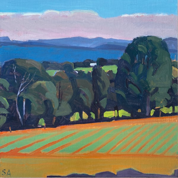 "Hill Farm in Summer" by Susan Abbott | Artwork Archive