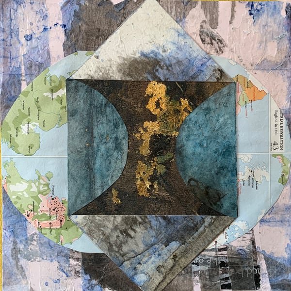 Blue Moon (call & response series) by nancy kay turner | Artwork Archive