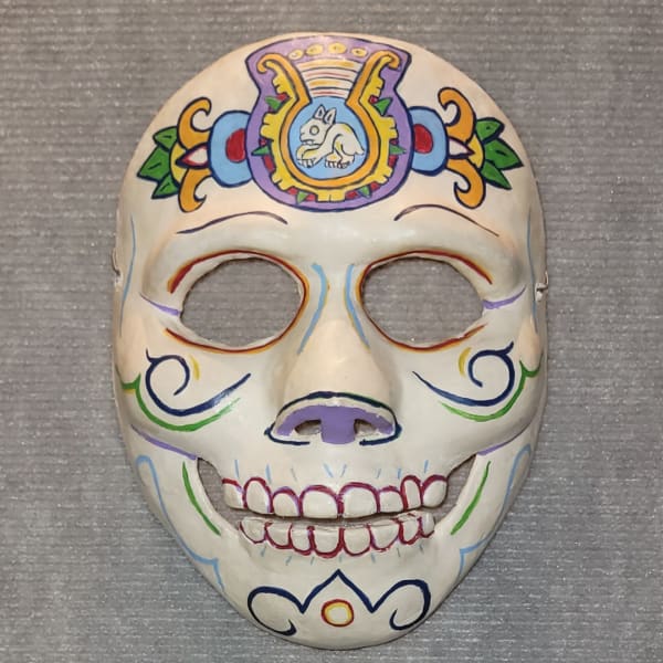Tochtli Calaca from the collection of Mask Alive Art Collection ...