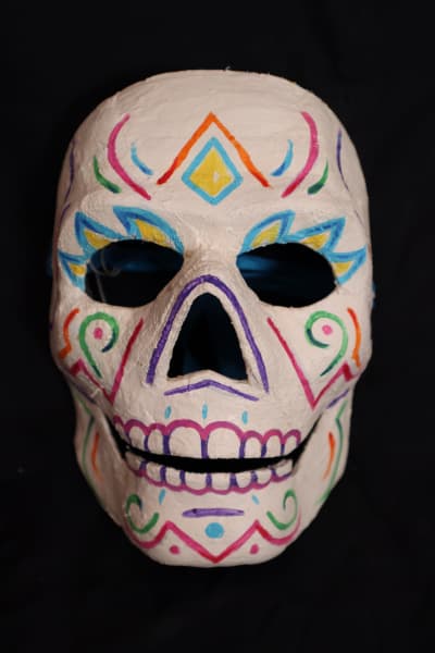 Quintessential Calaca 2 from the collection of Mask Alive Art ...