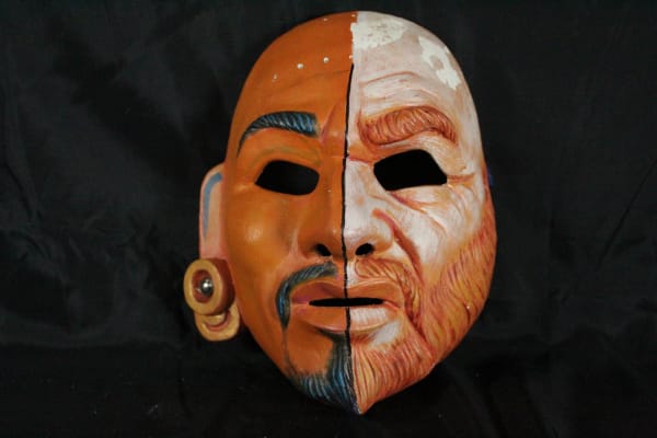 Aztec/Spaniard from the collection of Mask Alive Art Collection ...
