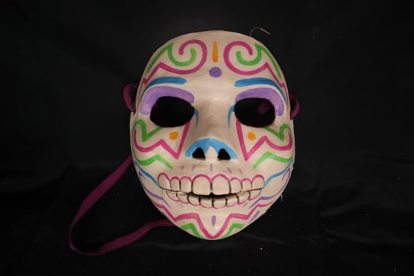 Calaca #6 from the collection of Mask Alive Art Collection | Artwork ...