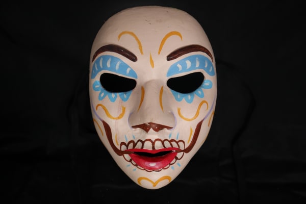 Calaca #50 from the collection of Mask Alive Art Collection | Artwork ...