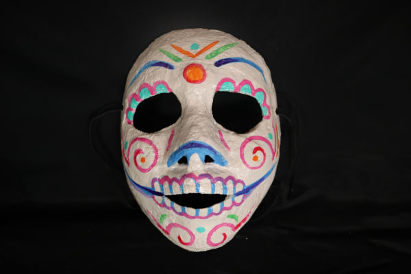 Calaca #65 from the collection of Mask Alive Art Collection | Artwork ...