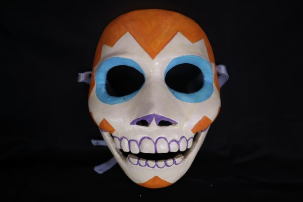 Calaca #72 from the collection of Mask Alive Art Collection | Artwork ...