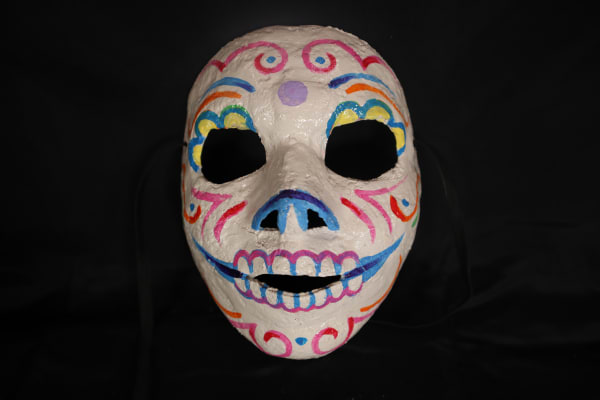 Calaca #82 from the collection of Mask Alive Art Collection | Artwork ...