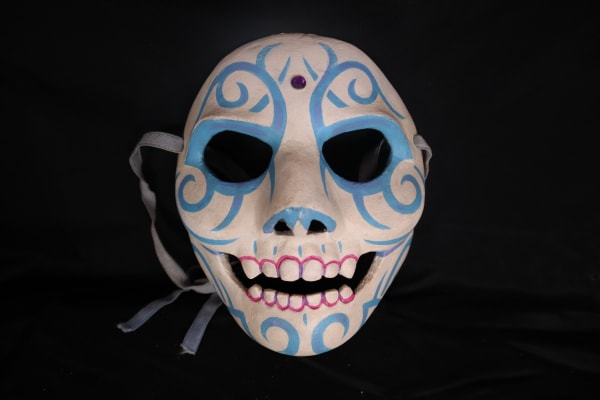 Calaca #83 from the collection of Mask Alive Art Collection | Artwork ...