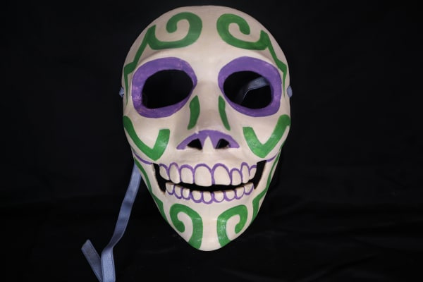 Calaca #93 from the collection of Mask Alive Art Collection | Artwork ...