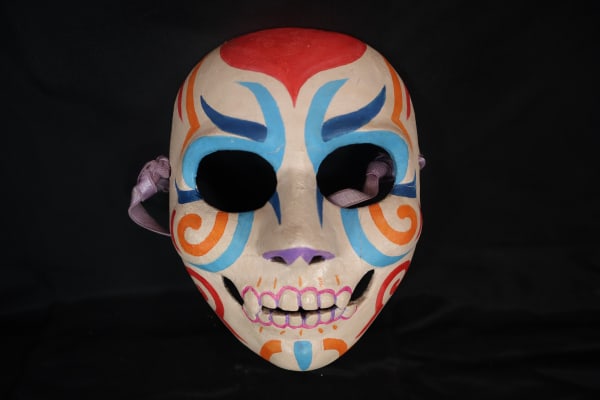 Calaca #103 from the collection of Mask Alive Art Collection | Artwork ...