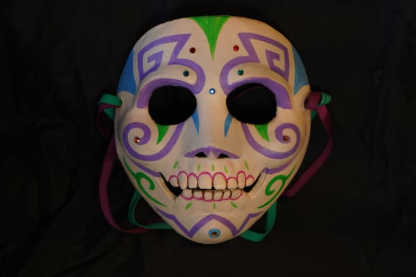 Ollin Yoliztli Calaca #2 from the collection of Mask Alive Art ...