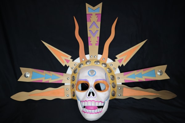 Las Calacas Coronas (4 of 4) from the collection of Mask Alive Art ...