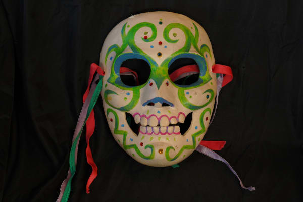 Ollin Yoliztli Calaca #5 from the collection of Mask Alive Museum ...