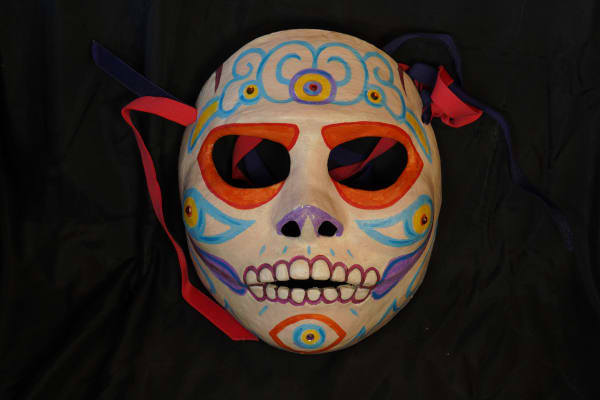 Ollin Yoliztli Calaca #6 from the collection of Mask Alive Art ...