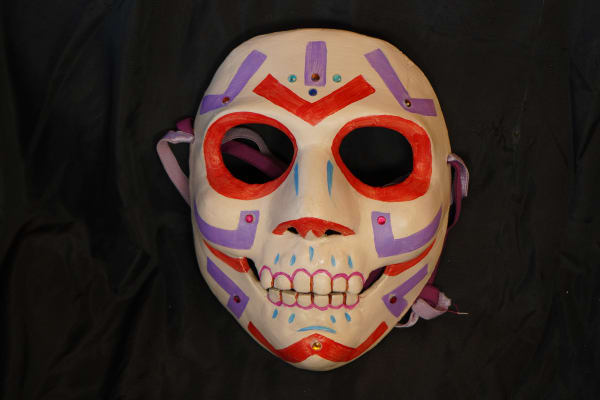 Ollin Yoliztli Calaca #9 from the collection of Mask Alive Art ...