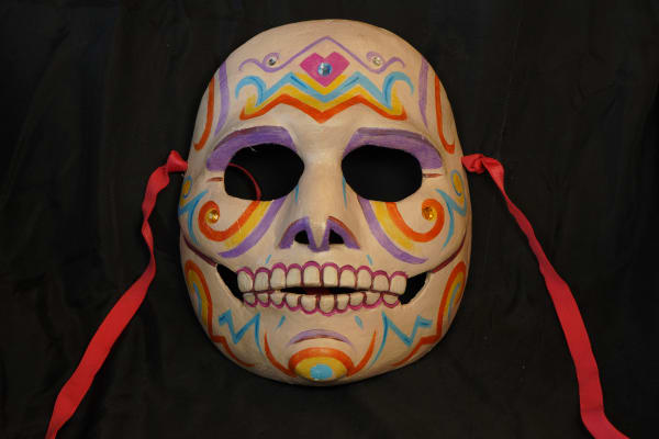 Ollin Yoliztli Calaca #12 from the collection of Mask Alive Museum ...