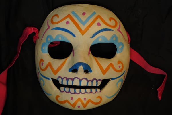 Ollin Yoliztli Calaca #13 from the collection of Mask Alive Art ...