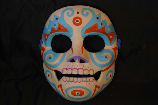 Ollin Yoliztli Calaca #18 from the collection of Mask Alive Art ...