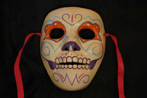 Ollin Yoliztli Calaca #21 from the collection of Mask Alive Art ...
