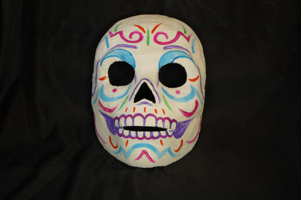 Ollin Yoliztli Calaca #22 from the collection of Mask Alive Art ...