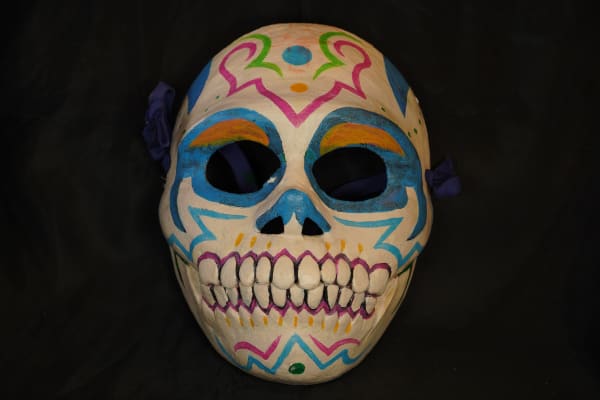 Ollin Yoliztli Calaca #24 from the collection of Mask Alive Art ...