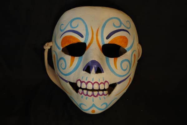 Ollin Yoliztli Calaca #32 from the collection of Mask Alive Art ...