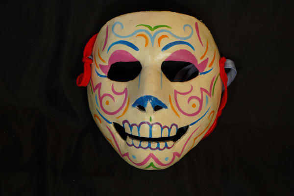 Ollin Yoliztli Calaca #33 from the collection of Mask Alive Art ...