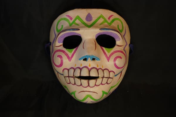 Ollin Yoliztli Calaca #36 from the collection of Mask Alive Art ...