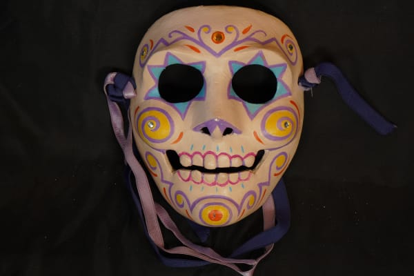 Ollin Yoliztli Calaca #38 from the collection of Mask Alive Art ...