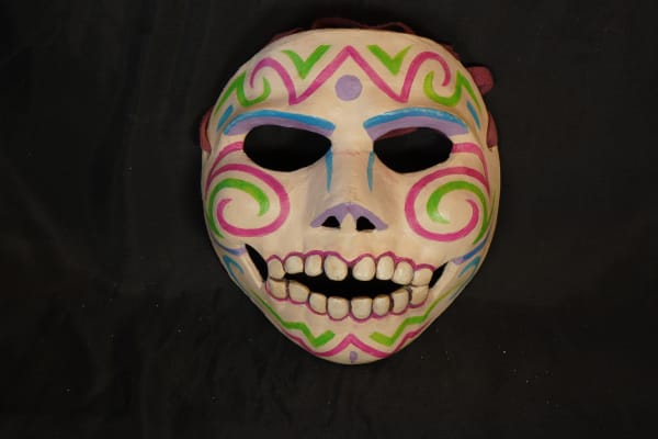 Ollin Yoliztli Calaca #40 from the collection of Mask Alive Art ...