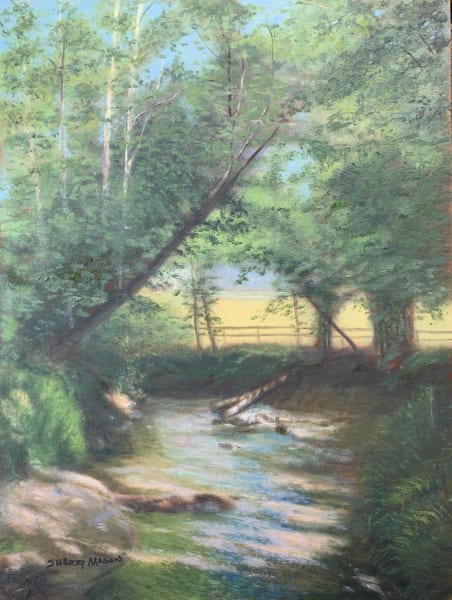 Creekside Morning Reflections by Sherry Mason | Artwork Archive