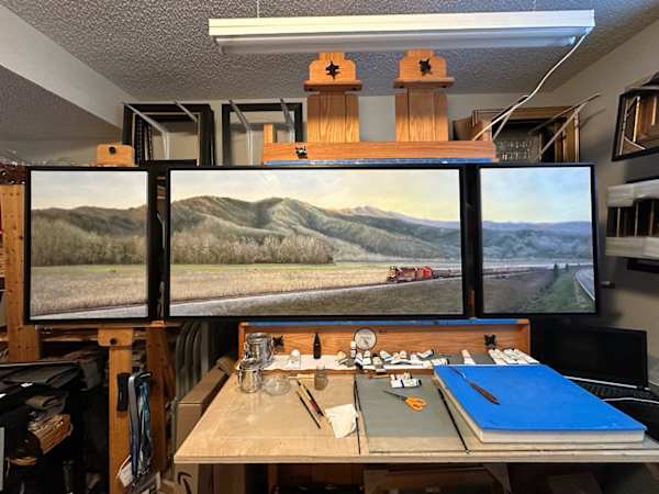 Smoky Mountain Majesty, Triptych by Sherry Mason | Artwork Archive