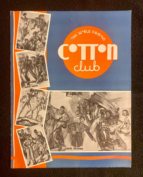 Rare Cotton Club Program and Menu from the collection of George Davis ...
