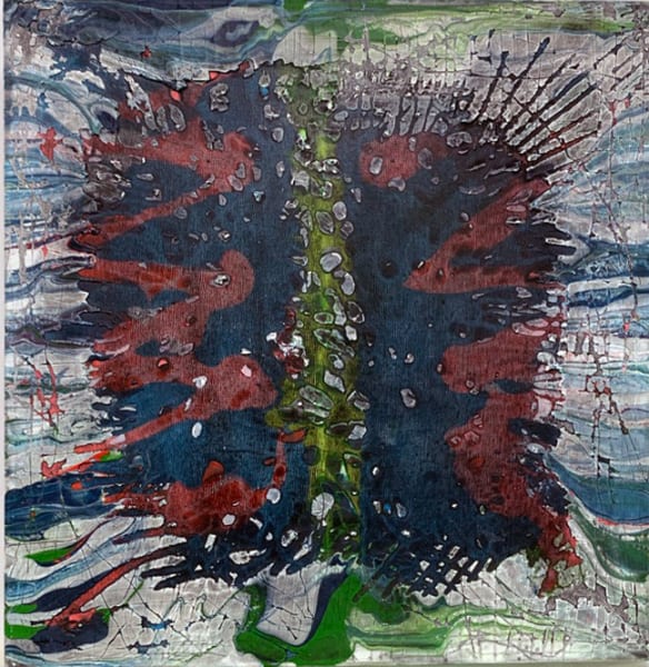 "Grid Biology" Series I #4 - $750 Take Home $350 by Kathy Skerritt ...