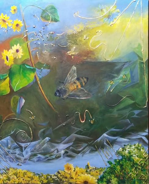 UKRAINIAN BEES (UKRAINE 2022) from the collection of The Art Galleries ...