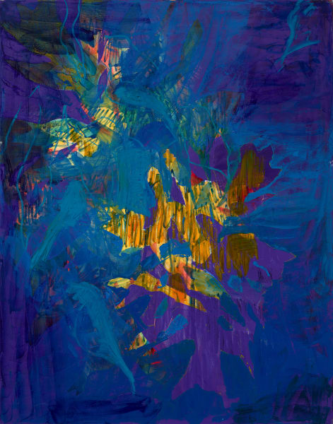 Leaves in Blue by Alison Judd | Artwork Archive