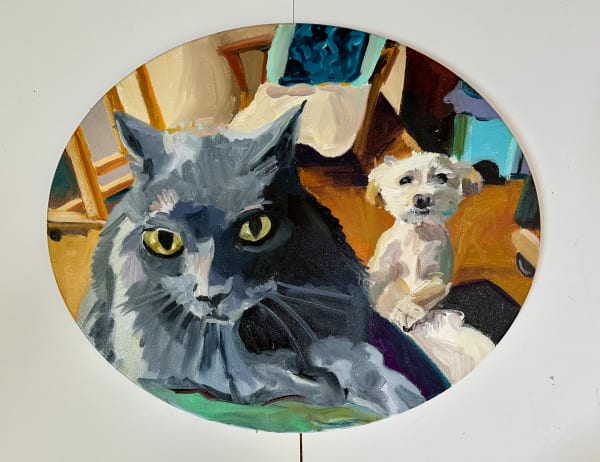 Milo and Bailey by Cindy Rivarde | Artwork Archive